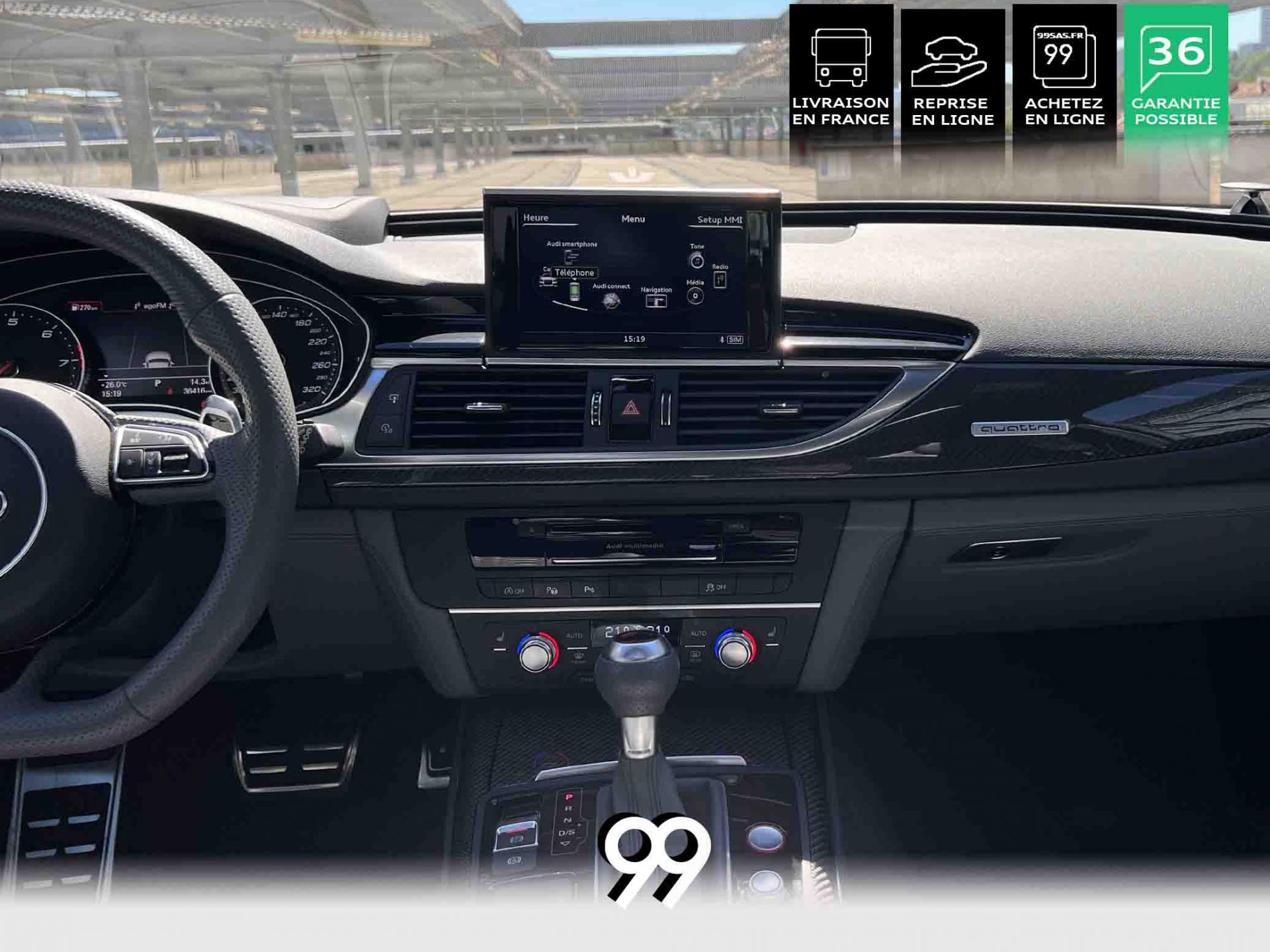 QUATRE VINGT DIX NEUF SAS - AUDI-A6-RS6 Avant Quattro 4.0i V8 TFSI RS6 ...