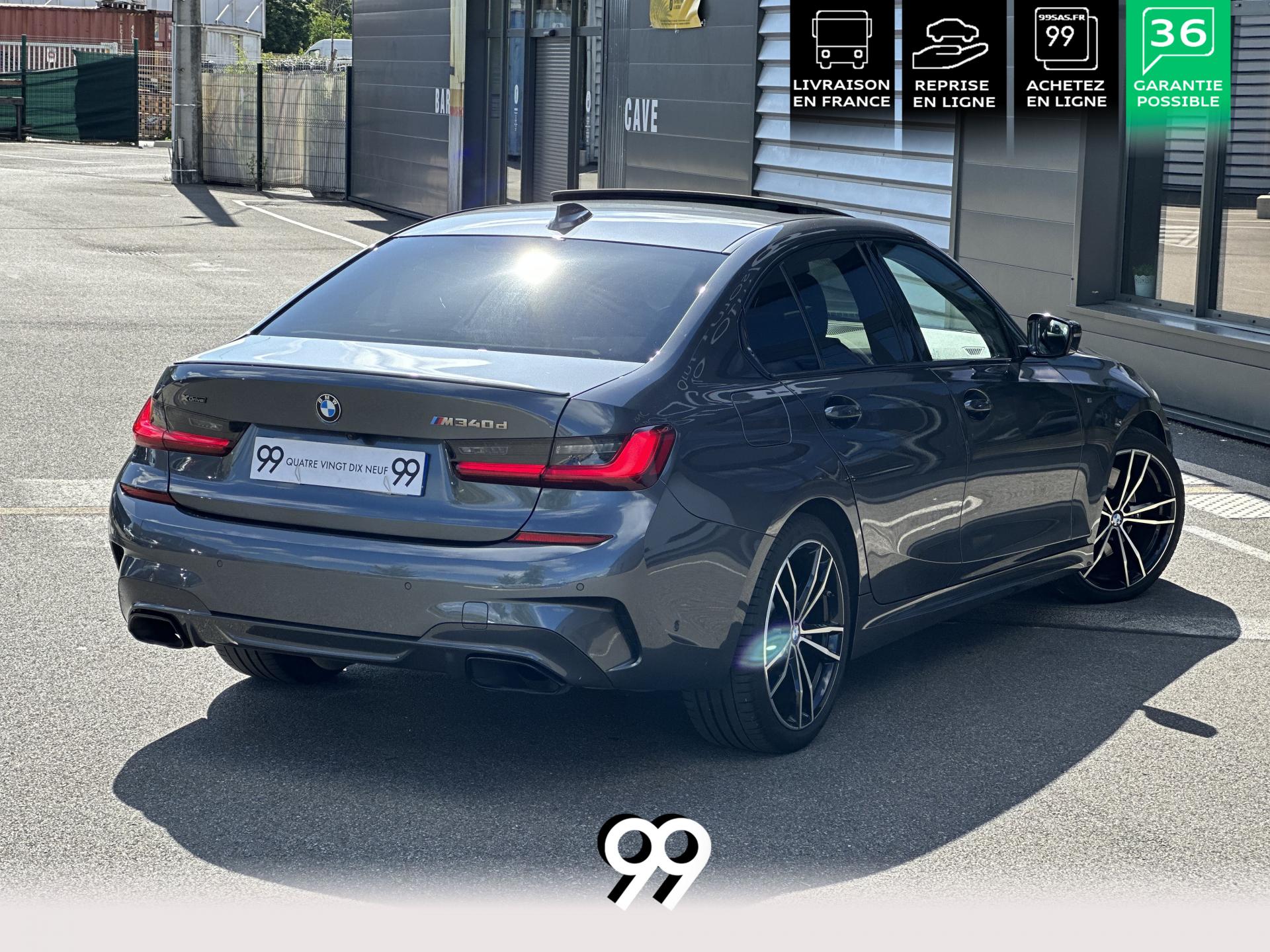 QUATRE VINGT DIX NEUF SAS - BMW-SERIE 3-M340d xDrive ACC PANO CUIR LED ...