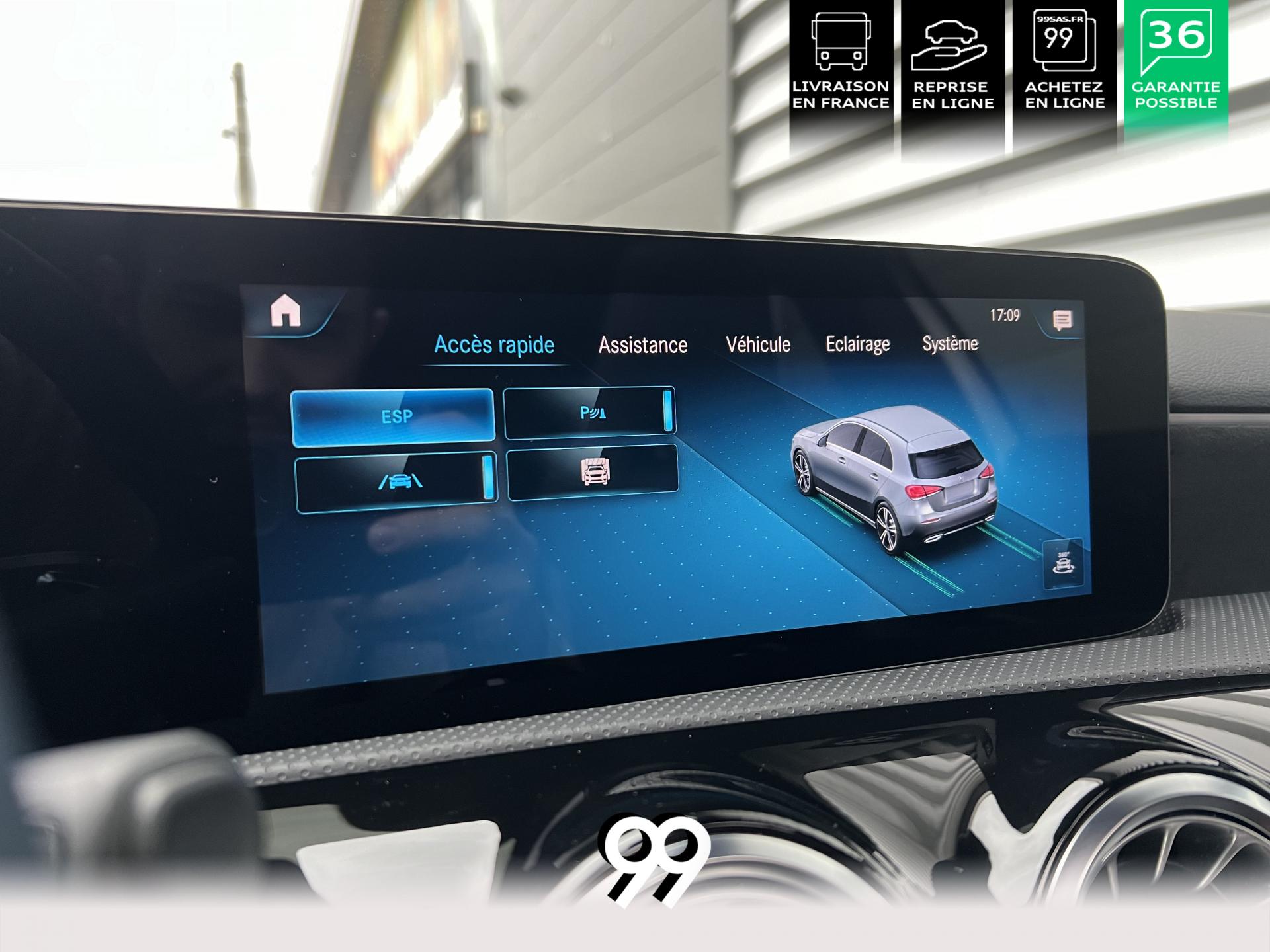 QUATRE VINGT DIX NEUF SAS - MERCEDES-CLASSE A-A 250 e - BV 8G-DCT AMG Line TOIT OUVRAN PANO MBUX ...